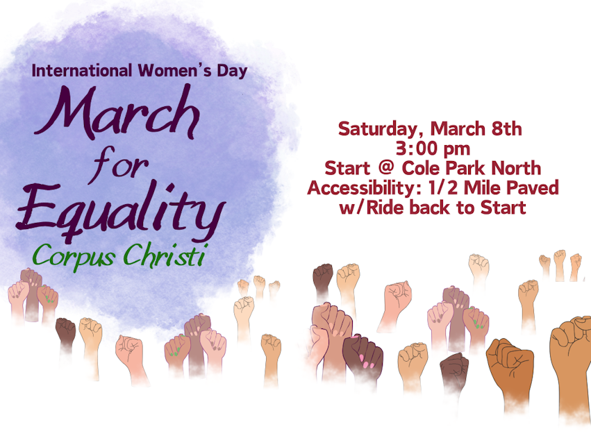 International Women's Day March for Equality · Mobilize